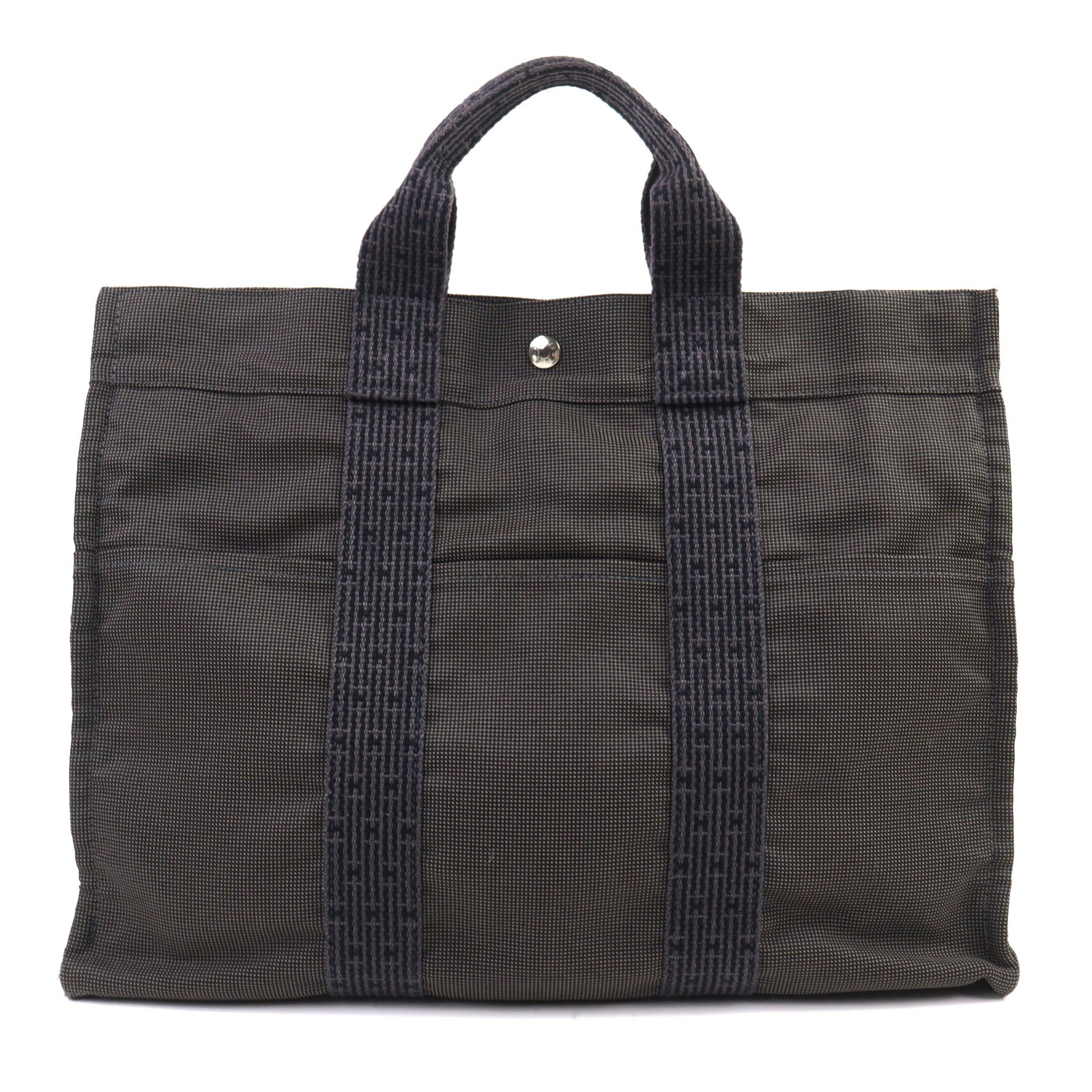 Hermes Her Line Canvas Tote Bag – LuxUness