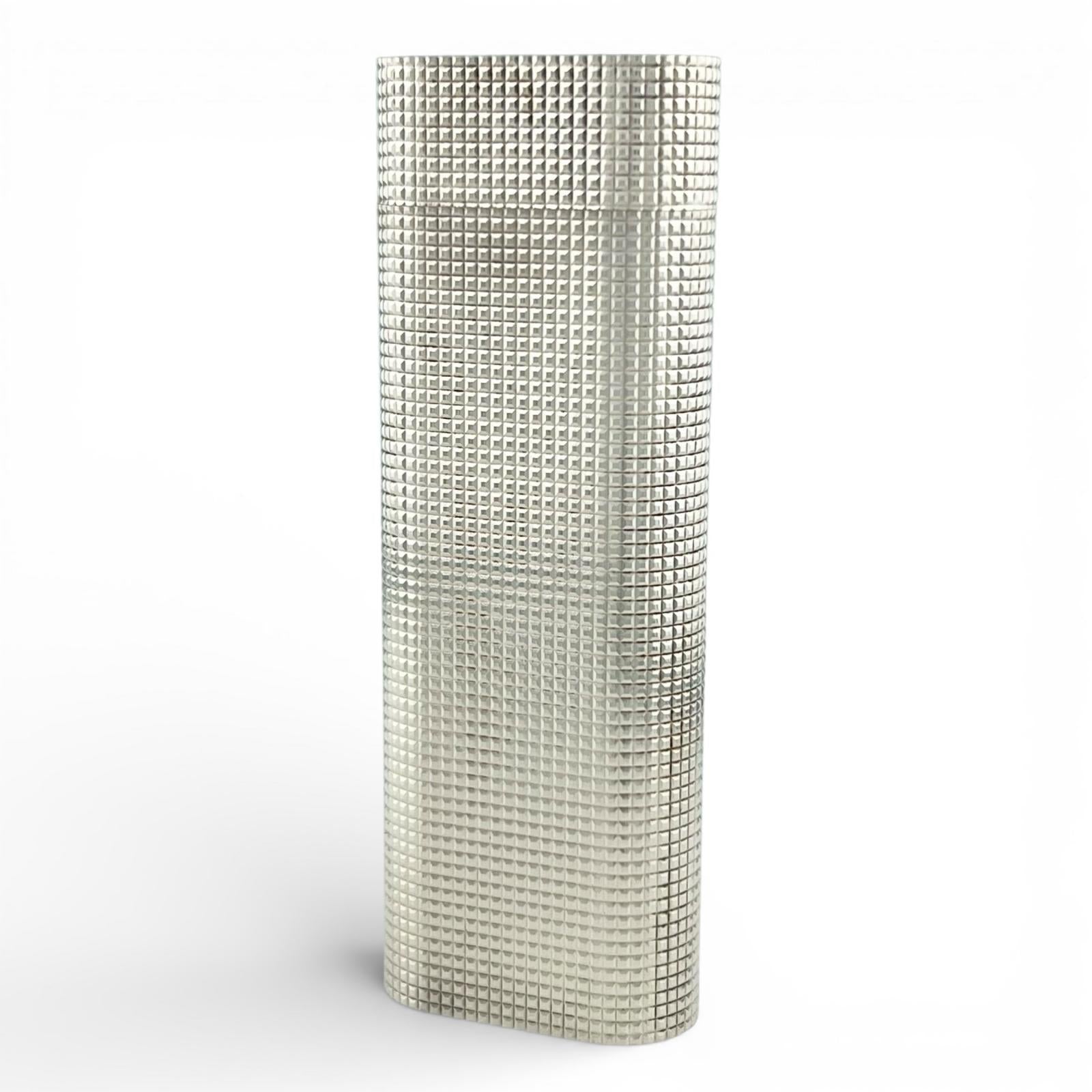 Cartier Oval Block Check Pattern Lighter – LuxUness