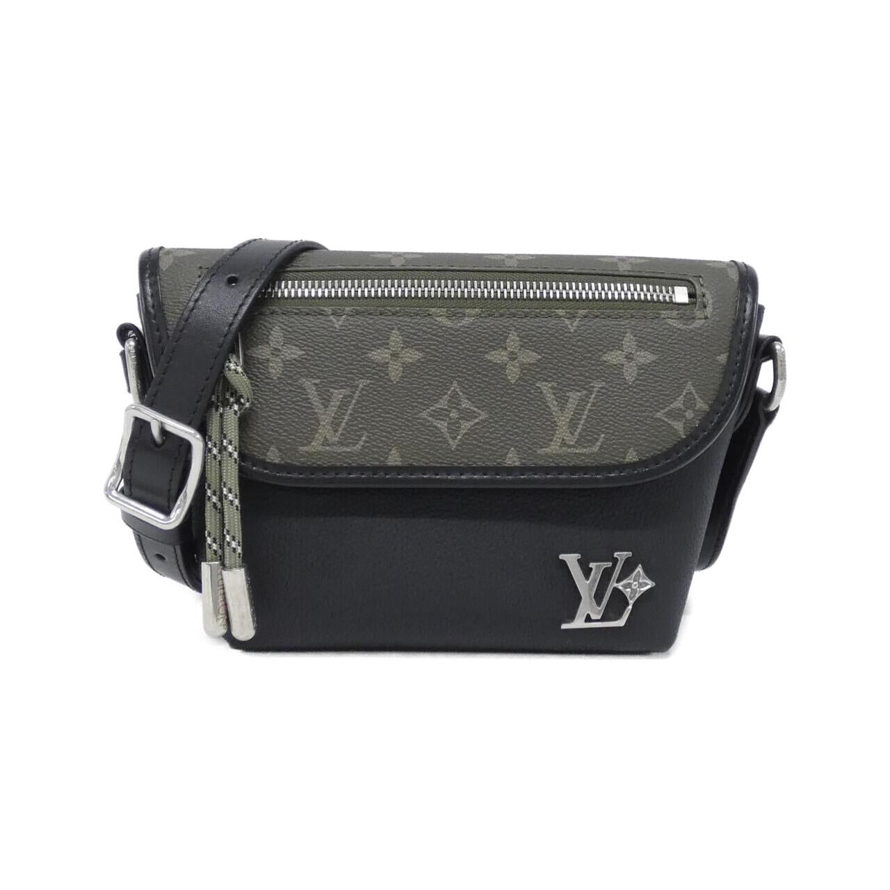 Louis Vuitton PULSE WEARABLE WALLET Coated Canvas Calf Shoulder Bag ...