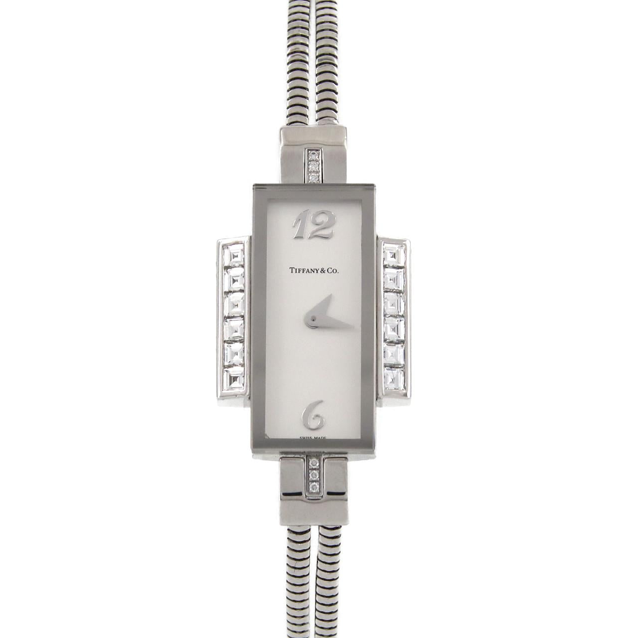 Tiffany Cocktail Watch White Gold – LuxUness